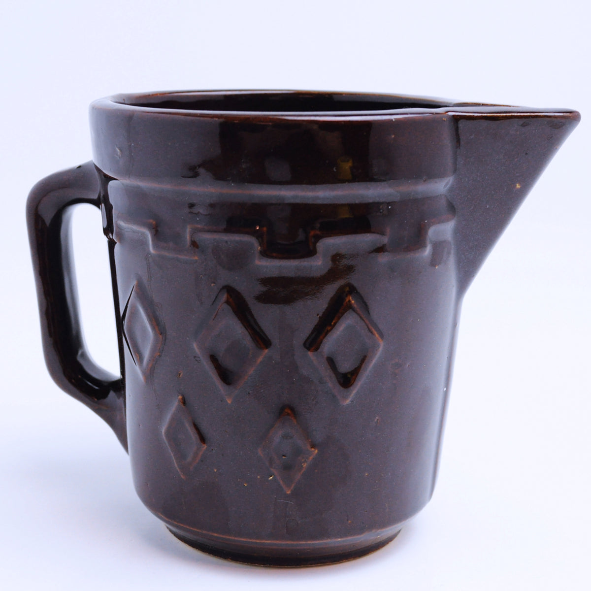 Stoneware Batter Pitcher Vintage 1930's – Andtiques